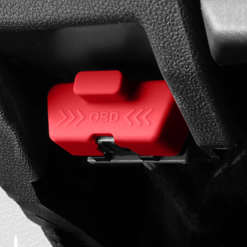 Waterproof Silicone OBD Port Cover Car Accessory Dustproof Rust-Proof ...
