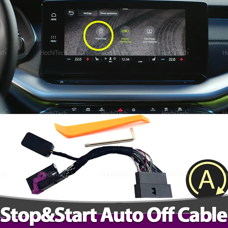 Automatic Stop Start Engine System Device OFF Button Control Sensor ...