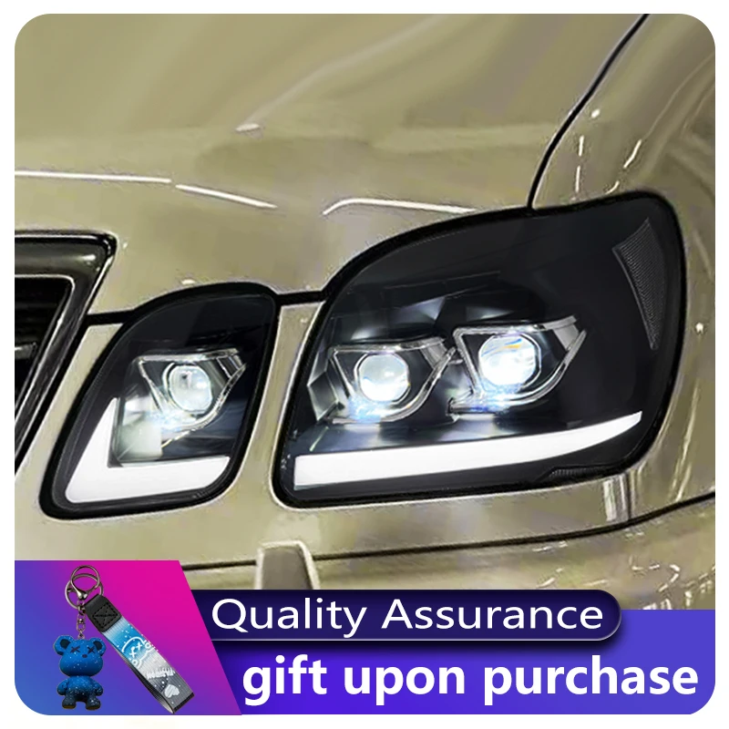 Vehicles Accessories For LX470 Lexus 1998-2007 Front Light DRL Head ...