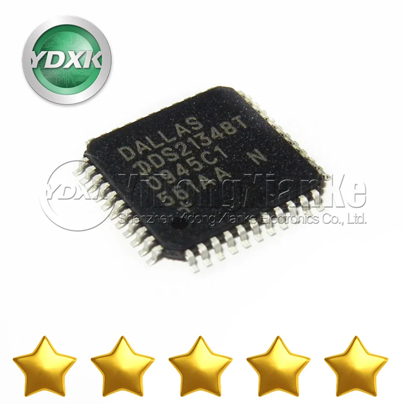 DS21348T-QFP44-D71055GB-10-3B4-Electronic-Components-DEI1016A-DS21348TN ...