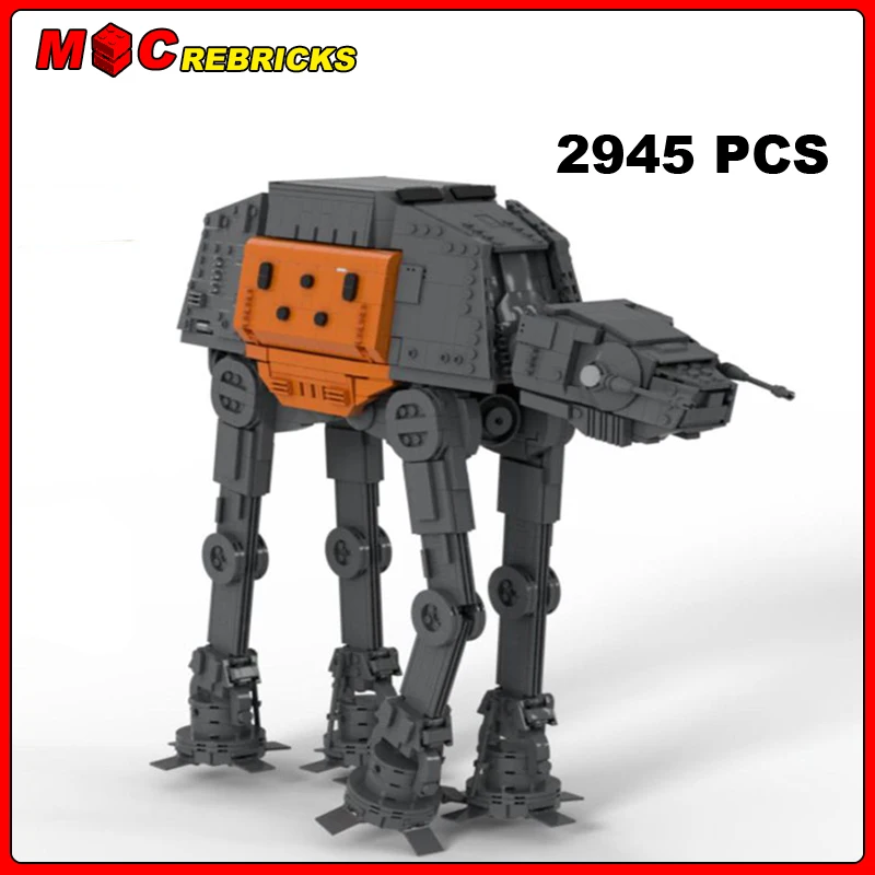 MOC-Space-War-Series-Imperial-Walker-Model-DIY-Assembling-Bricks ...