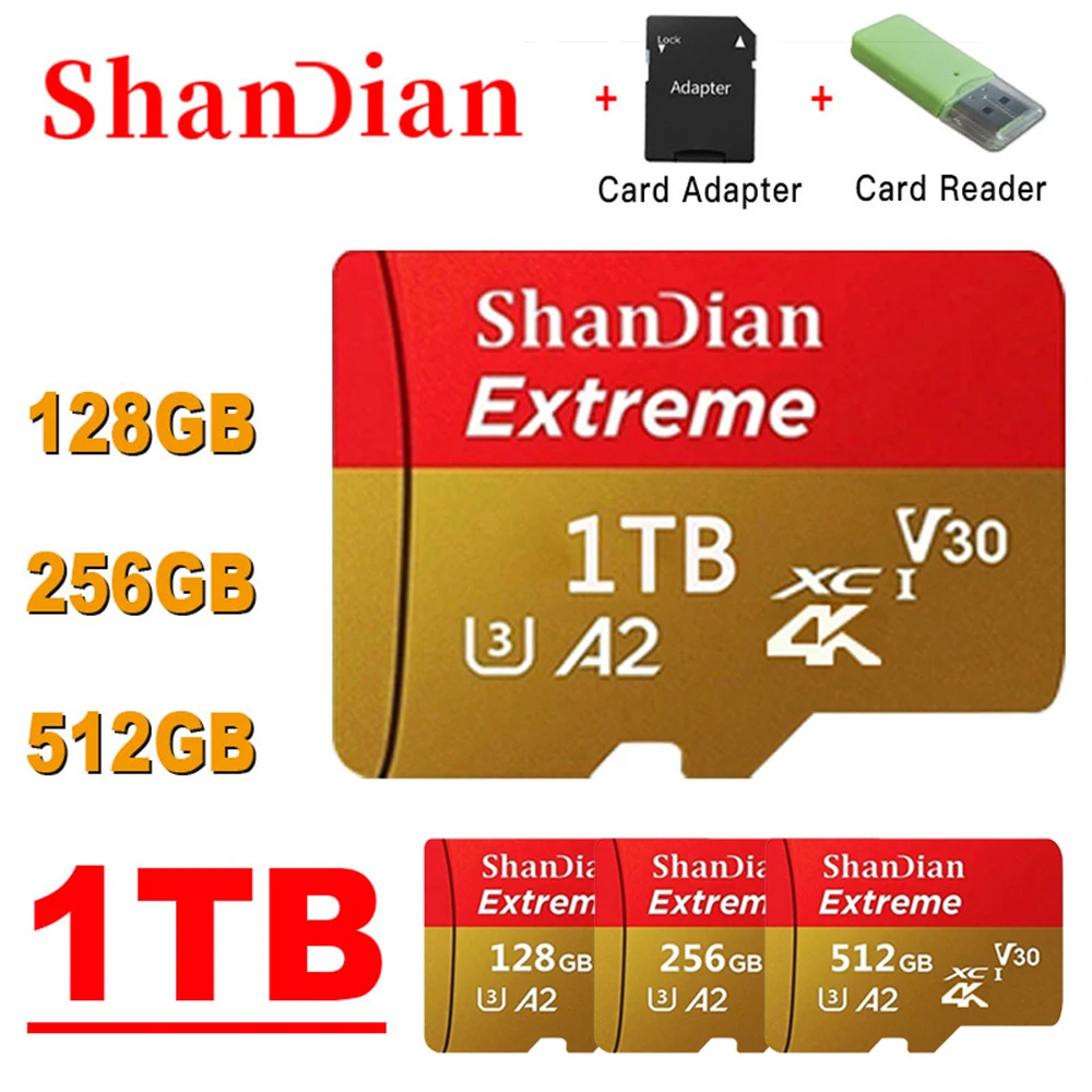 1tb Memory Card 512gb 256gb 128gb Tf/sd Card 1tb Mini Sd Card For ...