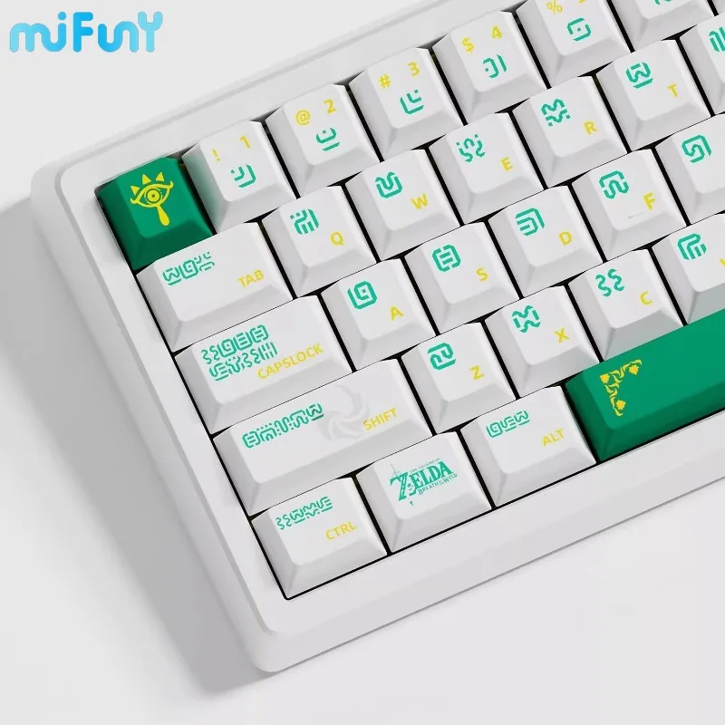 MiFuny-Zeldas-Key-Caps-Set-Kingdom-Tears-Keycaps-CHERRY-Hikaric-Script ...
