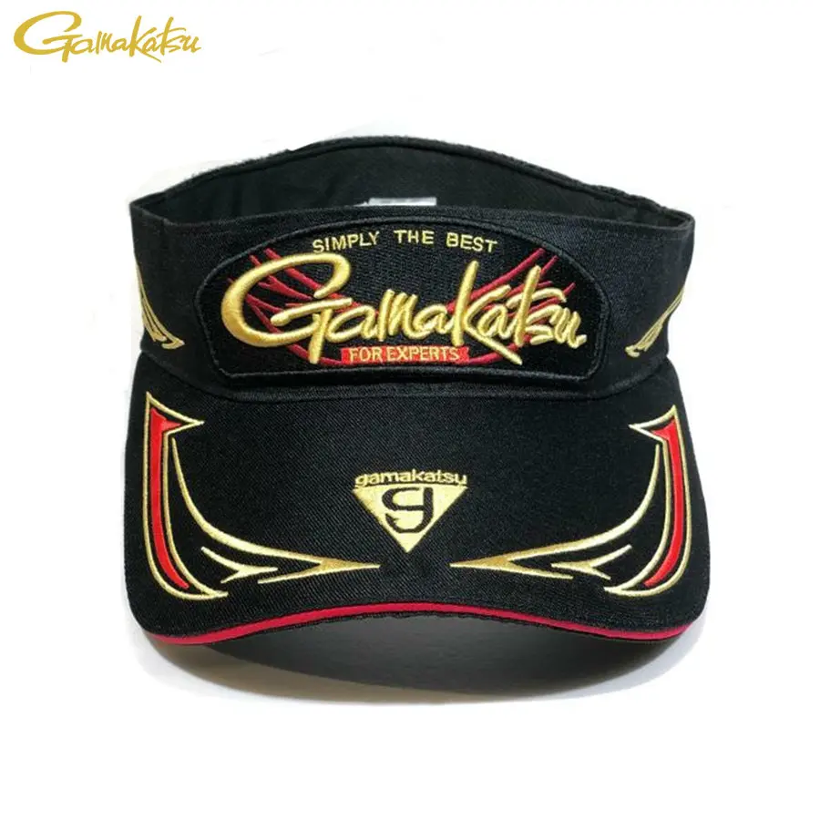 Classic Gamakatsu Summer Fishing Caps with BOA Button Visor Cap Fishing ...