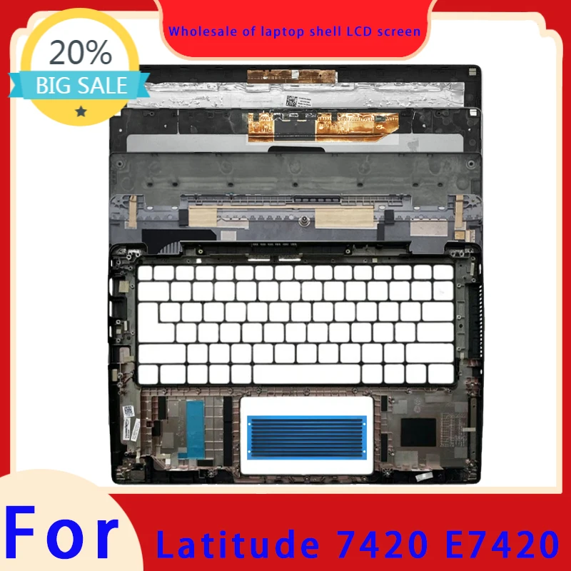 Suitable for Latitude 7420 E7420 laptop, LCD top cover screen frame ...