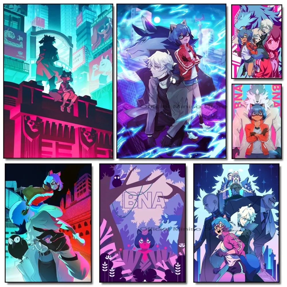 1pc Brand New Animal BNA Anime Aesthetic Poster Self-adhesive Art ...
