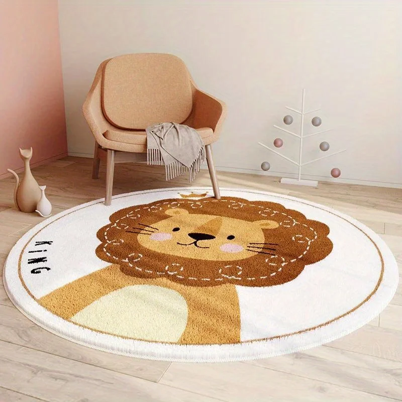 Children-s-Room-Reading-Area-Round-Carpet-Cartoon-Bedroom-Grab-Week ...