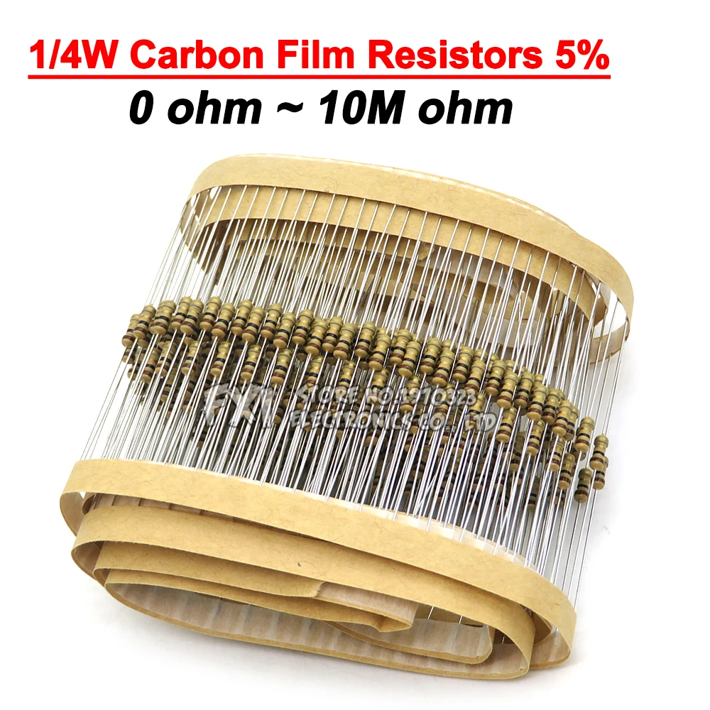 100PCS-1-4W-Carbon-Film-Resistors-5-1R-10M-10R-47R-100R-220R-1K-10K-4K7.jpg