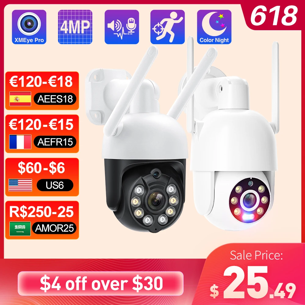 Camera Outdoor Cctv Techage | Wireless Security Techage | Techage ...