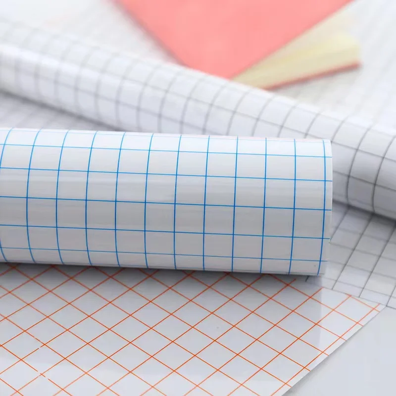 30-5cmx100-300cm-Clear-Vinyl-Application-Tape-4-color-Alignment-Grid ...