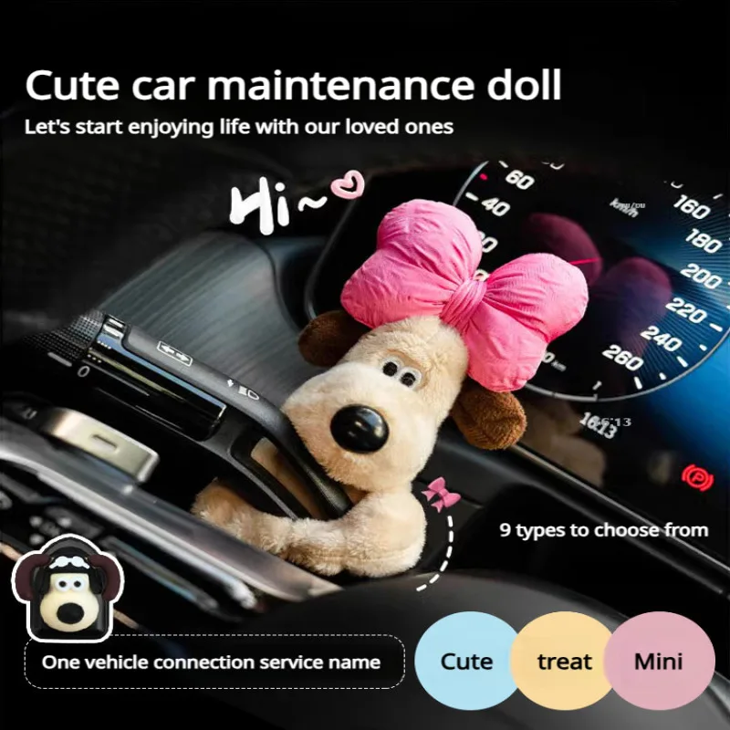 Cute-small-ornaments-Sensitive-car-plush-doll-wiper-dog-turn-signal ...