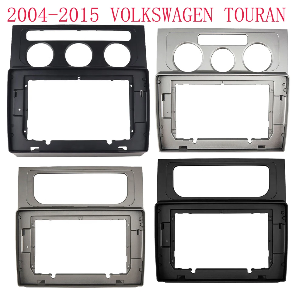 WQLSK-Car-Radio-Fascias-Frame-For-Volkswagen-VW-Touran-2004-2015-9-inch ...