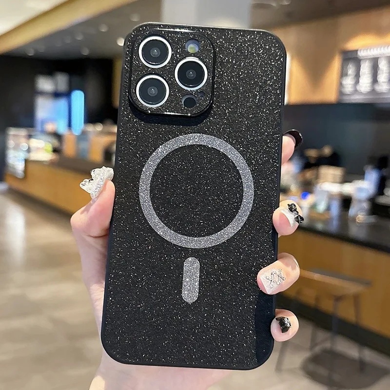 Luxury-Leather-Magsafe-Wireless-Charge-Phone-Case-For-iPhone-15-14-13 ...