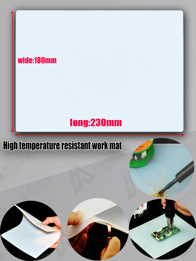 ESD Heat-resistant Heat Gun BGA Soldering Station Repair insulation pad ...