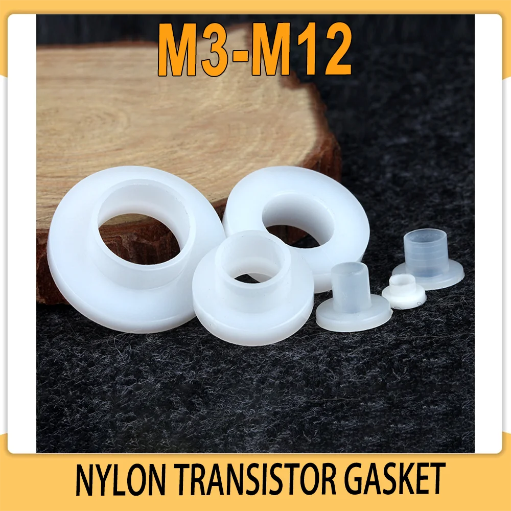 M3-M4-M5-M6-M8-M10-M12-Screw-Nylon-Transistor-Gasket-The-step-T-Type ...