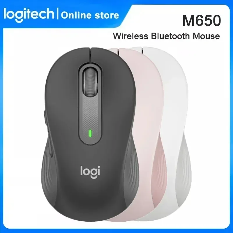 Logitech-rat-n-inal-mbrico-M650-M650L-con-Bluetooth-Mouse-silencioso ...