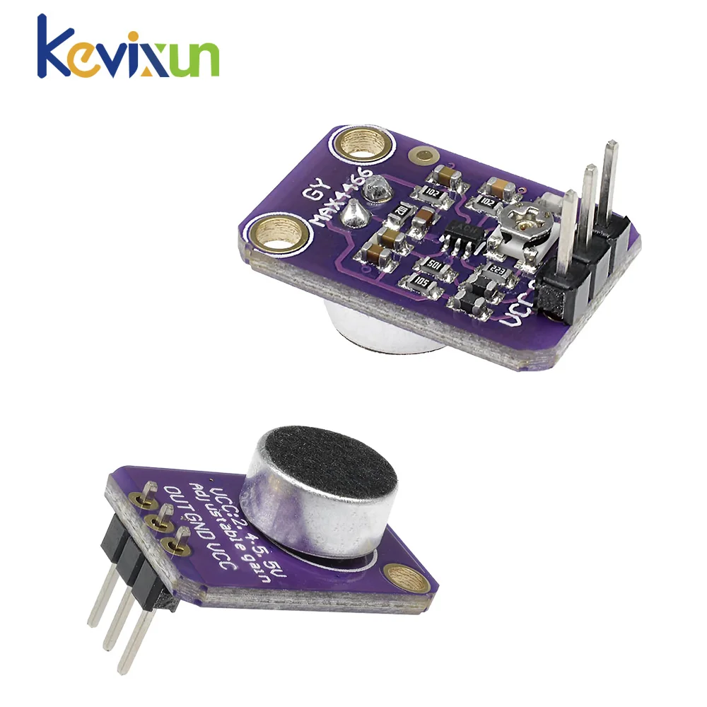 1-5pcs-GY-MAX4466-MAX4466-Electret-Microphone-Amplifier-Module ...