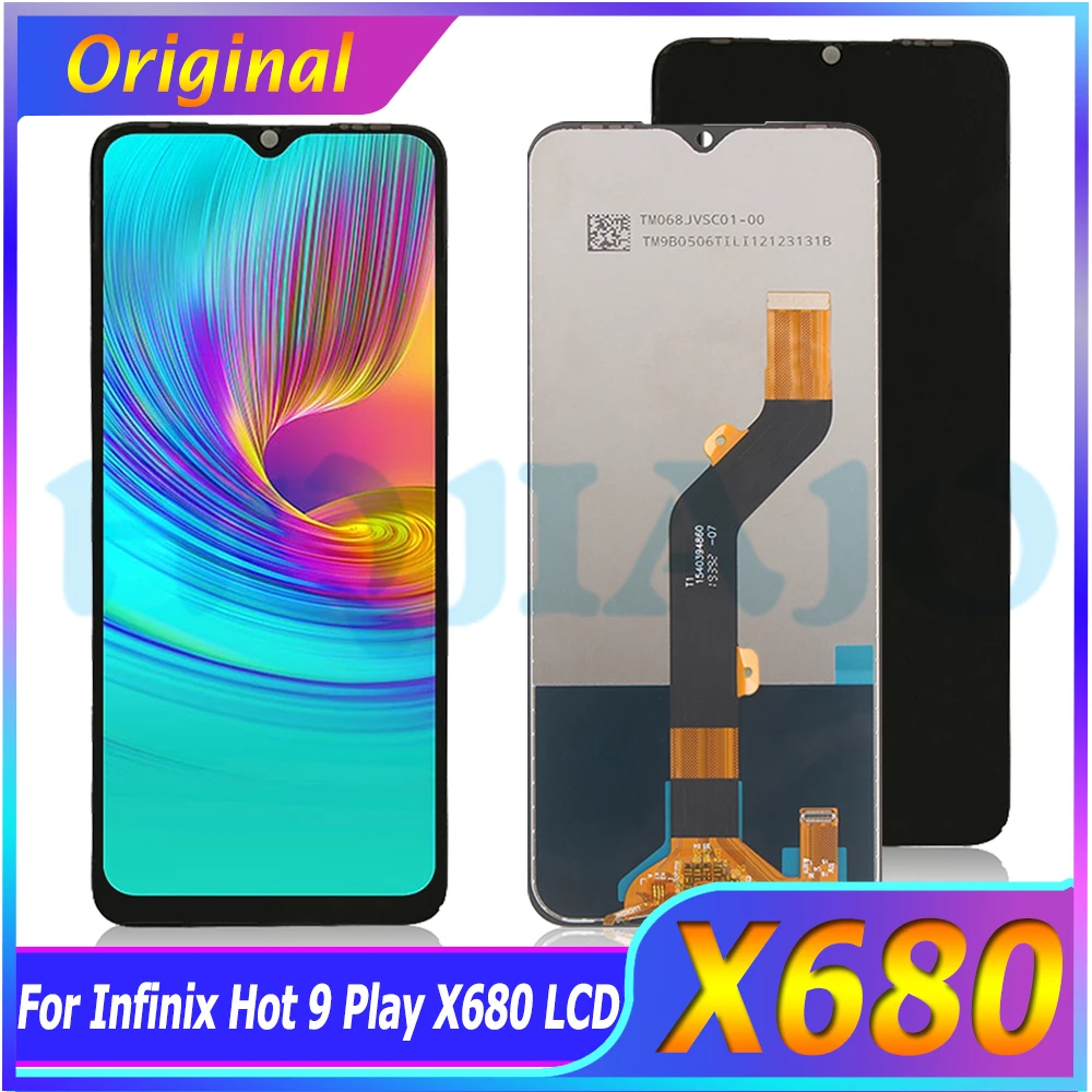 100-Tested-Original-LCD-For-infinix-Hot-9-Play-X680-X680B-LCD-Display ...