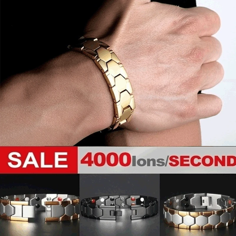 4000-Gauss-Stainless-Steel-Magnetic-Bracelet-for-Men-Therapy-Bracelet-4 ...
