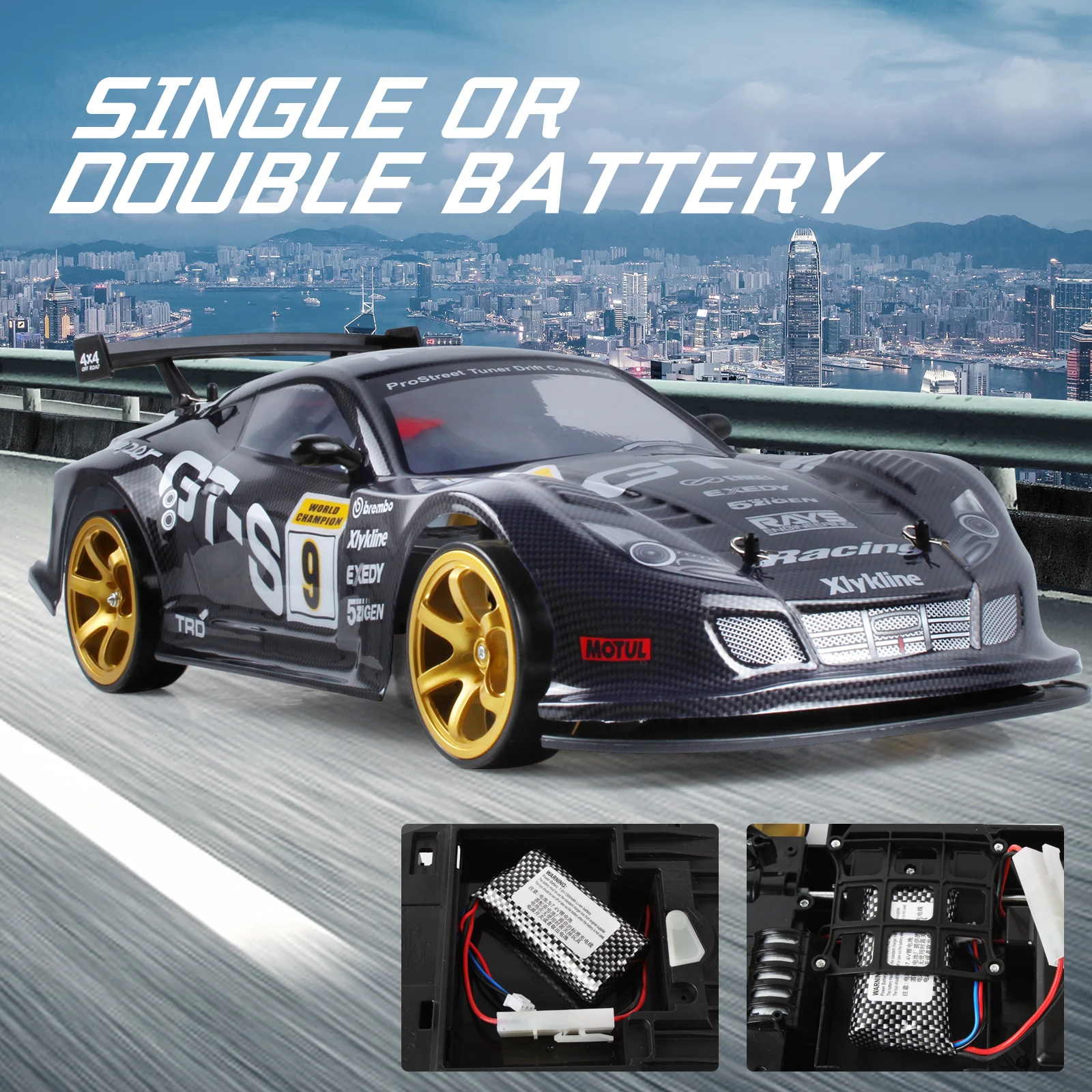 Street Tuner Cars Drifting
