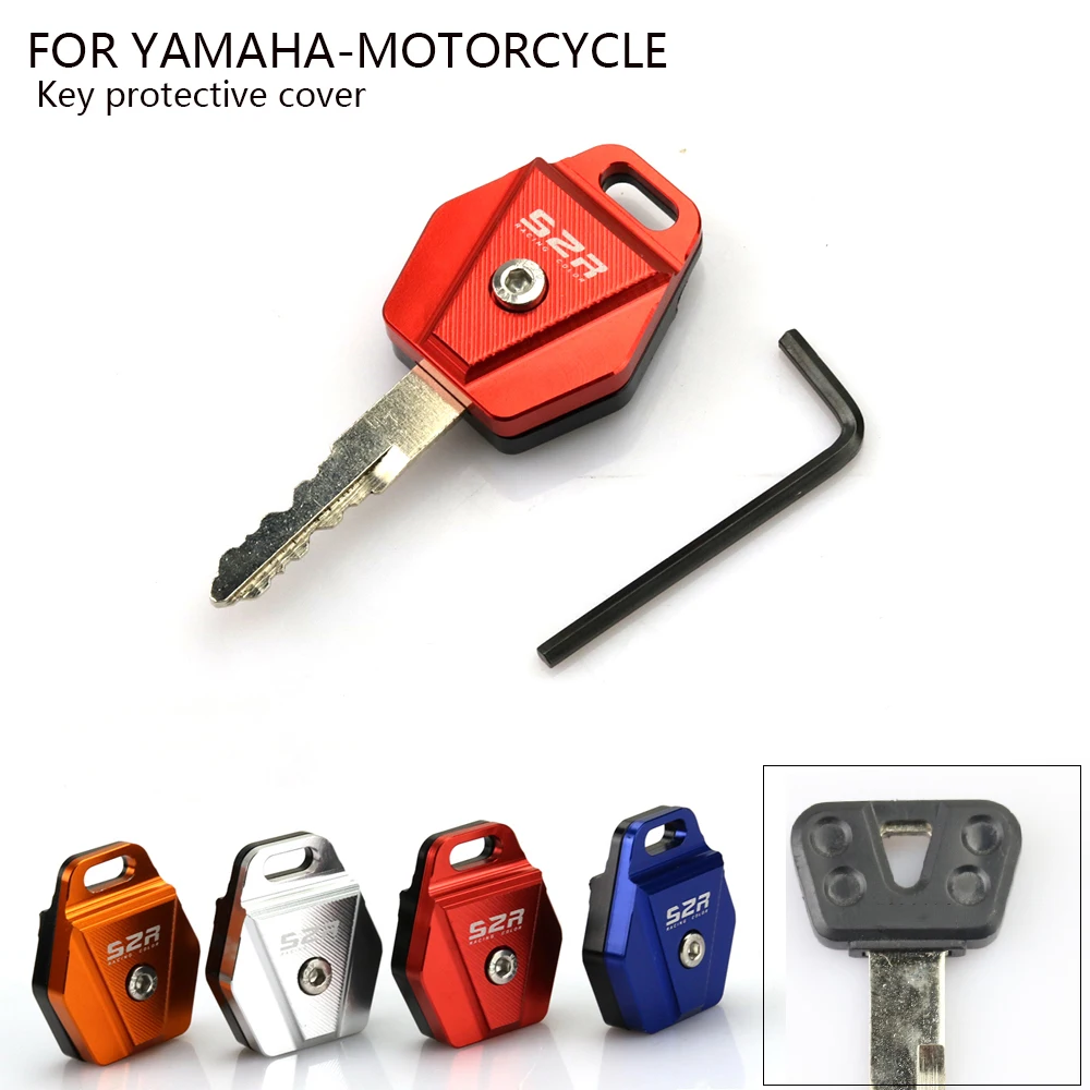 Motorcycle Keys Cap Redress Decoration Key Head for Yamaha YBR125 YB ...