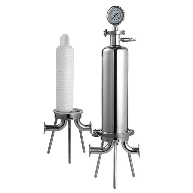 Microporous Membrane Precision Filter Stainless Steel Wine Gas Vertical ...