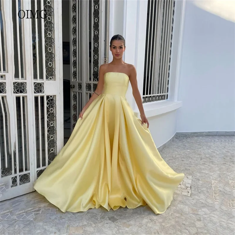 OIMG-Vestidos-de-baile-de-cetim-sem-al-as-vestido-de-festa-formal ...