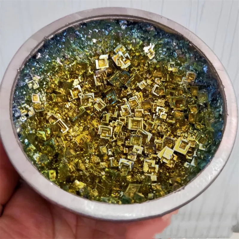 Natural-Bismuth-Ore-Cornucopia-Love-Bowl-Bismuth-Crystal-Mineral ...