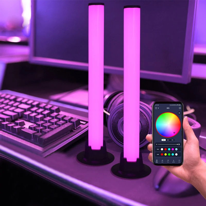 RGB Symphonie Lampe LED Pickup Licht APP Control Musik Rhythmus ...