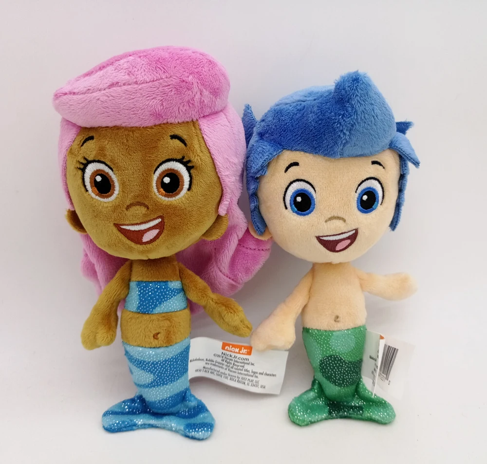 New Cute Anime Bubble Guppies Gil Molly Plush For Girls Boys 18CM Kids ...