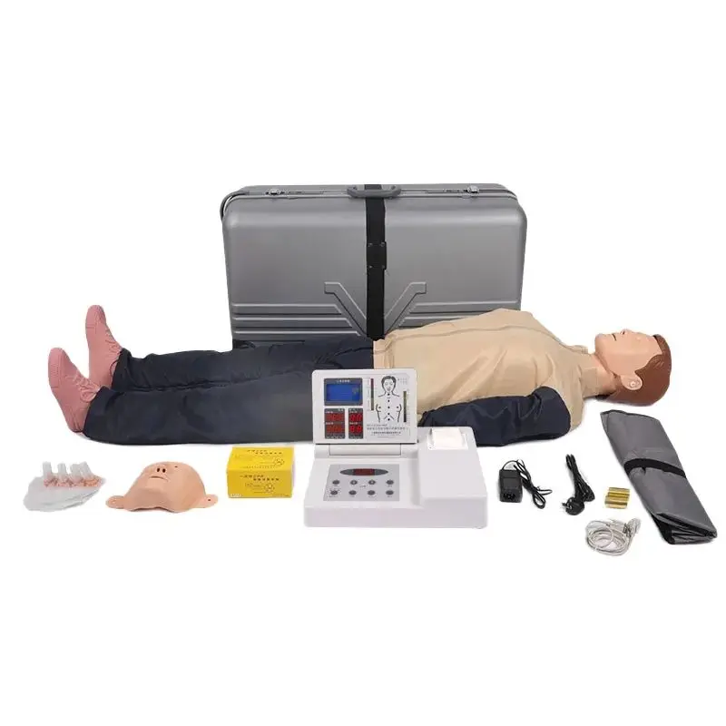 LCD-Color-Display-Advanced-Computer-Cpr-Full-Body-Adult-CPR-Manikin ...