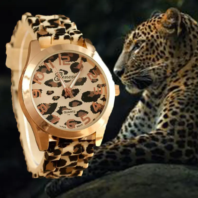Geneva-Women-s-Watches-Fashion-Leopard-Print-Watches-Ladies-Silicone ...