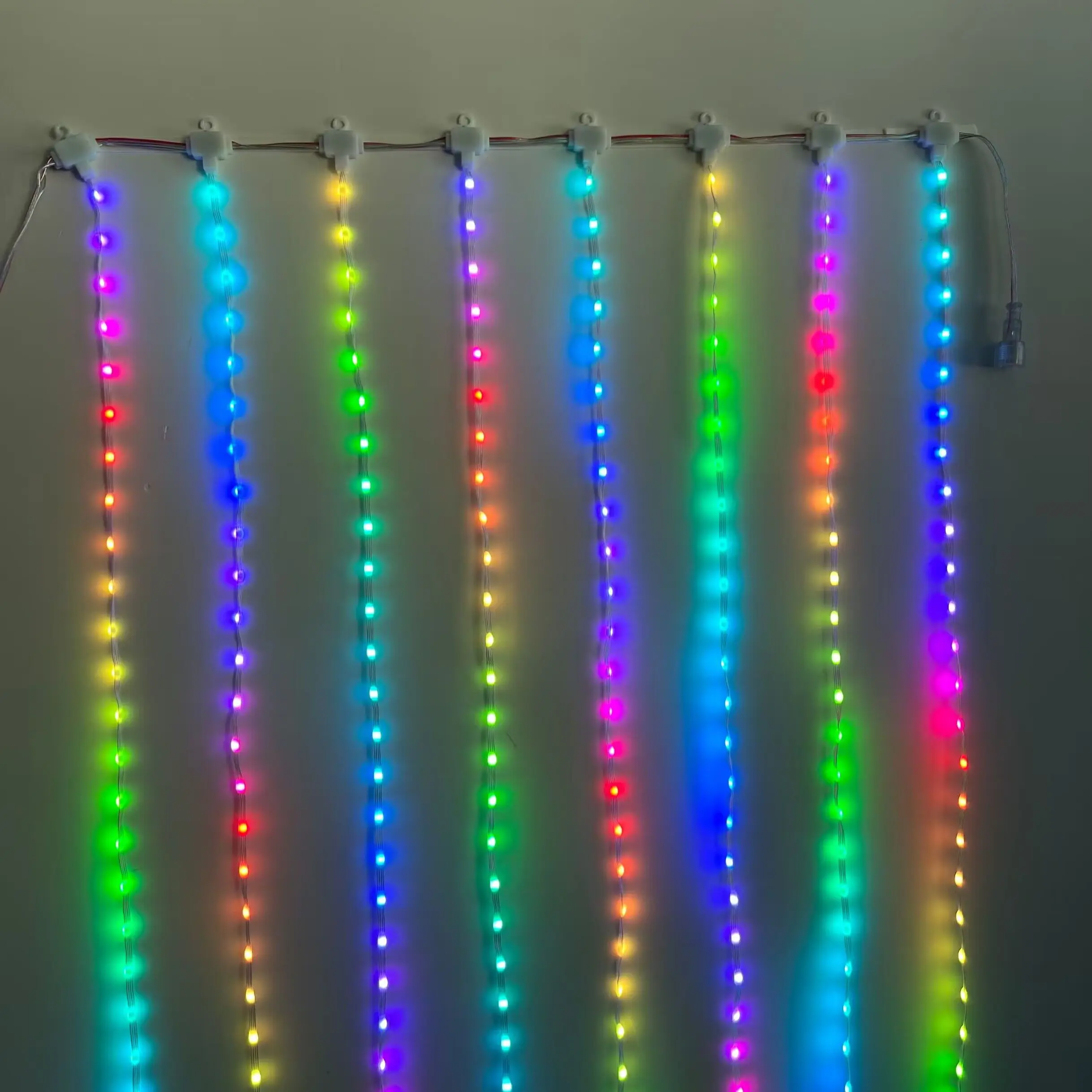 DC5V-12V-30mm-Pitch-Addressable-RGB-Smart-LED-Pebble-Seed-Matrix ...