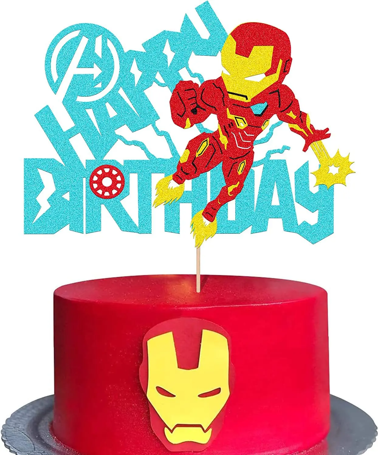 Iron Man Cake Topper
