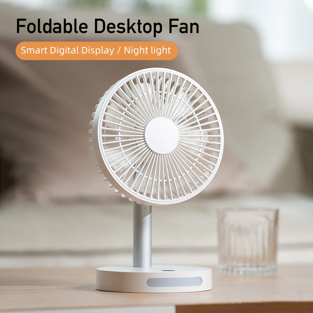 Vissko-USB-Desk-Fan-fluxo-de-ar-forte-e-opera-o-silenciosa-5-velocidade ...