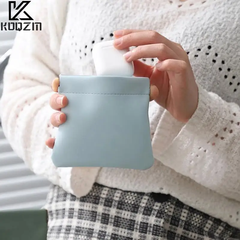 Pu-Earphone-Bag-Mini-Portable-Leather-Earphone-Bag-Headphone ...