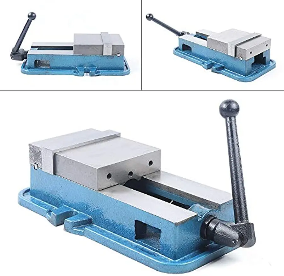 6-Milling-Machine-Vise-160mm-Precise-Bench-Clamping-Lockdown-CNC ...