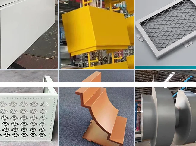 Custom-Made-Commercial-Building-Facades-Three-dimensional-Aluminum ...