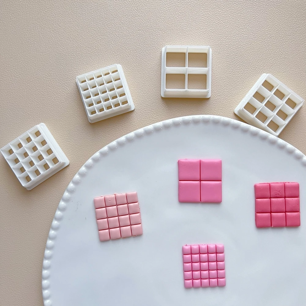 Square-Grid-Polymer-Clay-Cutter-Mold-Checker-Board-Maker-For-Making ...