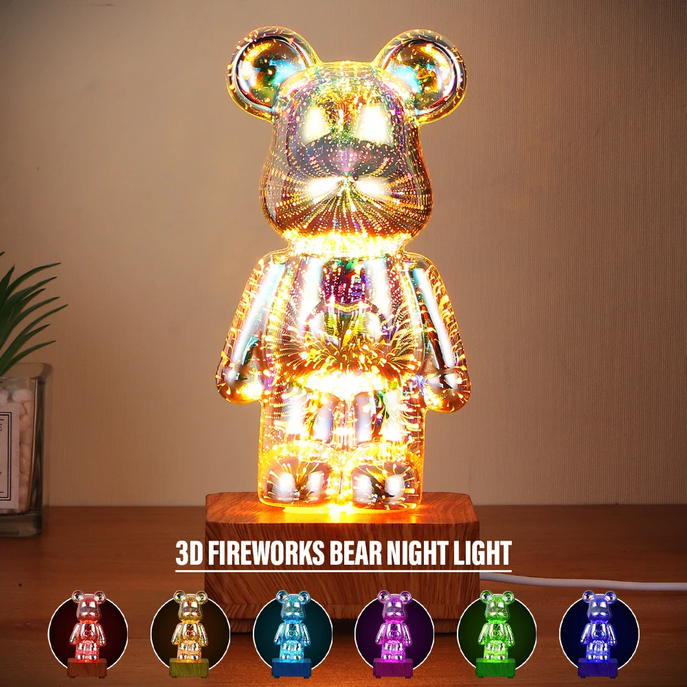 LED-3D-Bear-Firework-Night-Light-USB-Projector-Lamp-Color-Changeable ...