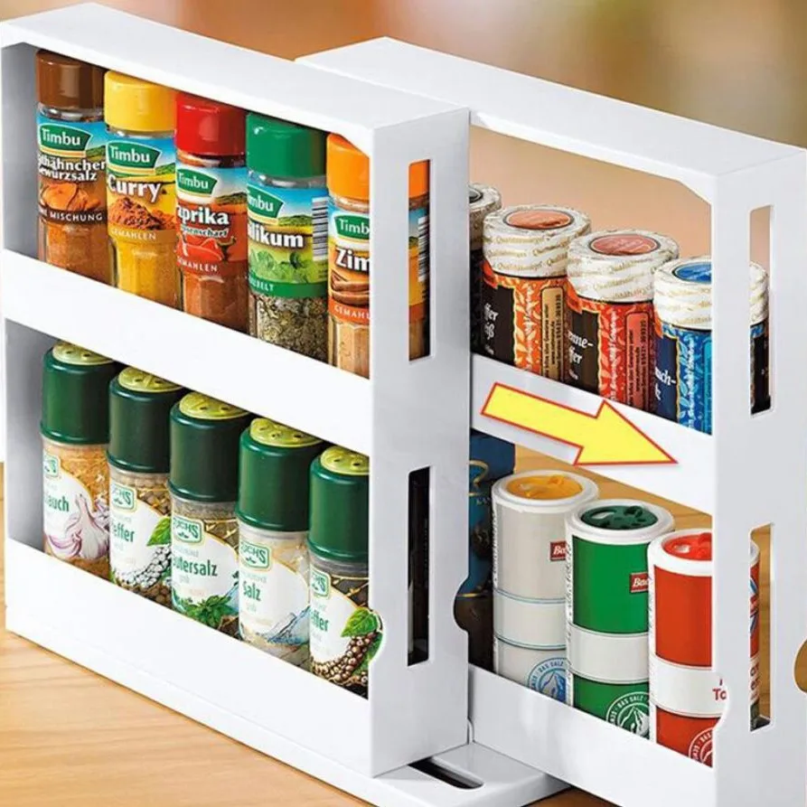 Kitchen-Spice-Storage-Rack-Rotatable-Storage-and-Organization-Rack ...