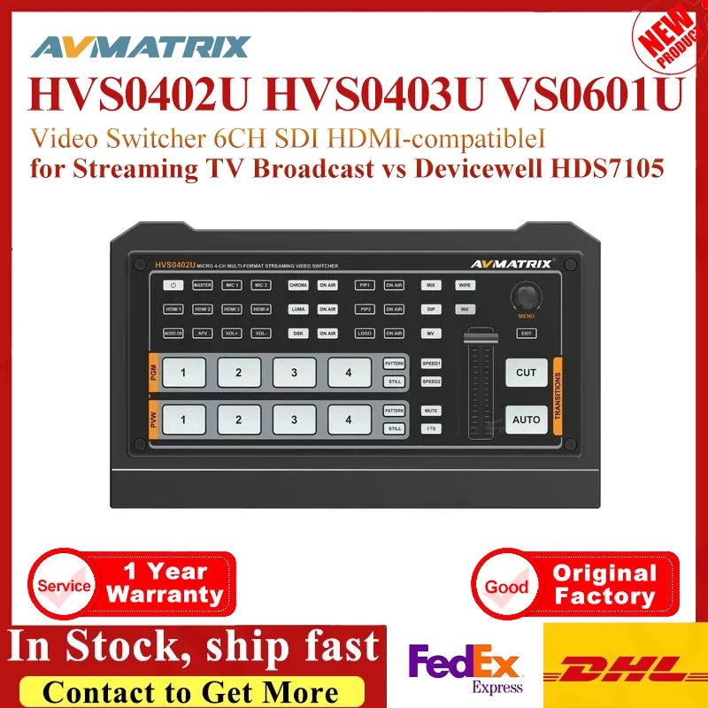 Avmatrix-HVS0402U-HVS0403U-VS0601U-Video-Switcher-6CH-SDI-HDMI ...