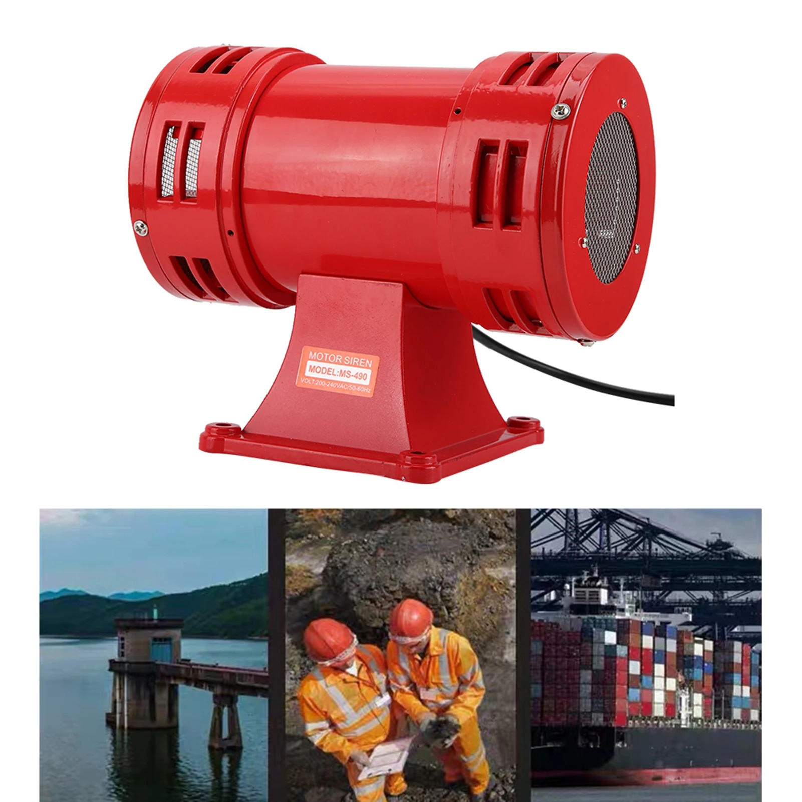 150DB-Industry-Security-Electric-Motor-Driven-Siren-Continuous-Boat ...
