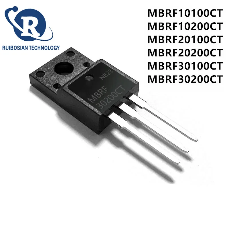 10PCS-MBRF10100CT-MBRF10200CT-MBRF20100CT-MBRF20200CT-MBRF30100CT ...