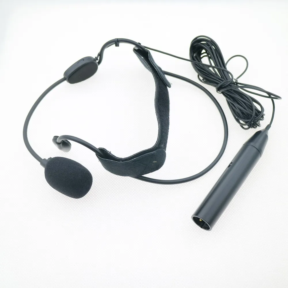 Professional-ME3-Headset-Condenser-Microphone-XLR-3Pin-Phantom-Power ...