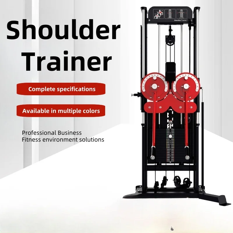 Shoulder trainer side level raise chest clamping multi-functional arm ...