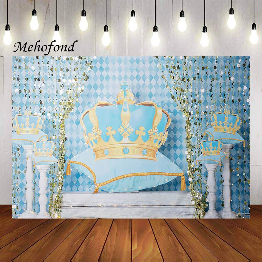 Mehofond-Photography-Background-Royal-Blue-Gold-Prince-King-Crown ...