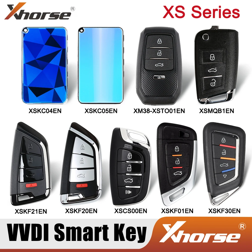 1pcs Xhorse Original Xs Series Smart Remote Key Xskf01en Xscs00en ...