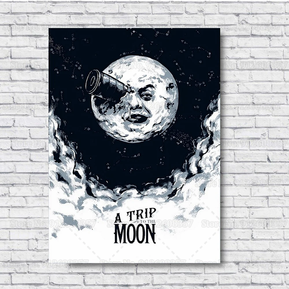 A Trip To The Moon Poster