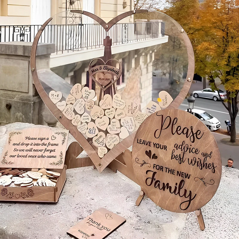 Wedding-Guest-Message-Box-Sweet-Heart-Shaped-Guest-Drop-Boxes-with ...